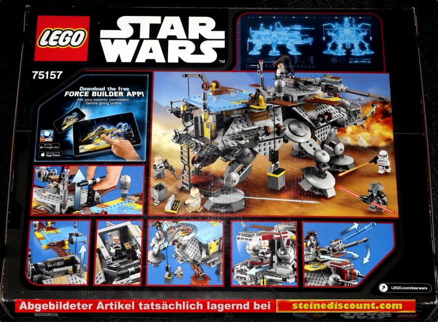 Lego 75157 - Captain Rex AT-TE Lego Star Wars Lego 75157 - Captain Rex ...