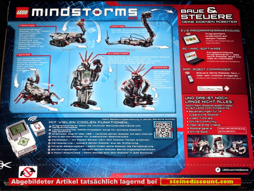 Lego 31313 - Mindstorms EV3 Lego Technic Lego 31313 - Mindstorms EV3 ...